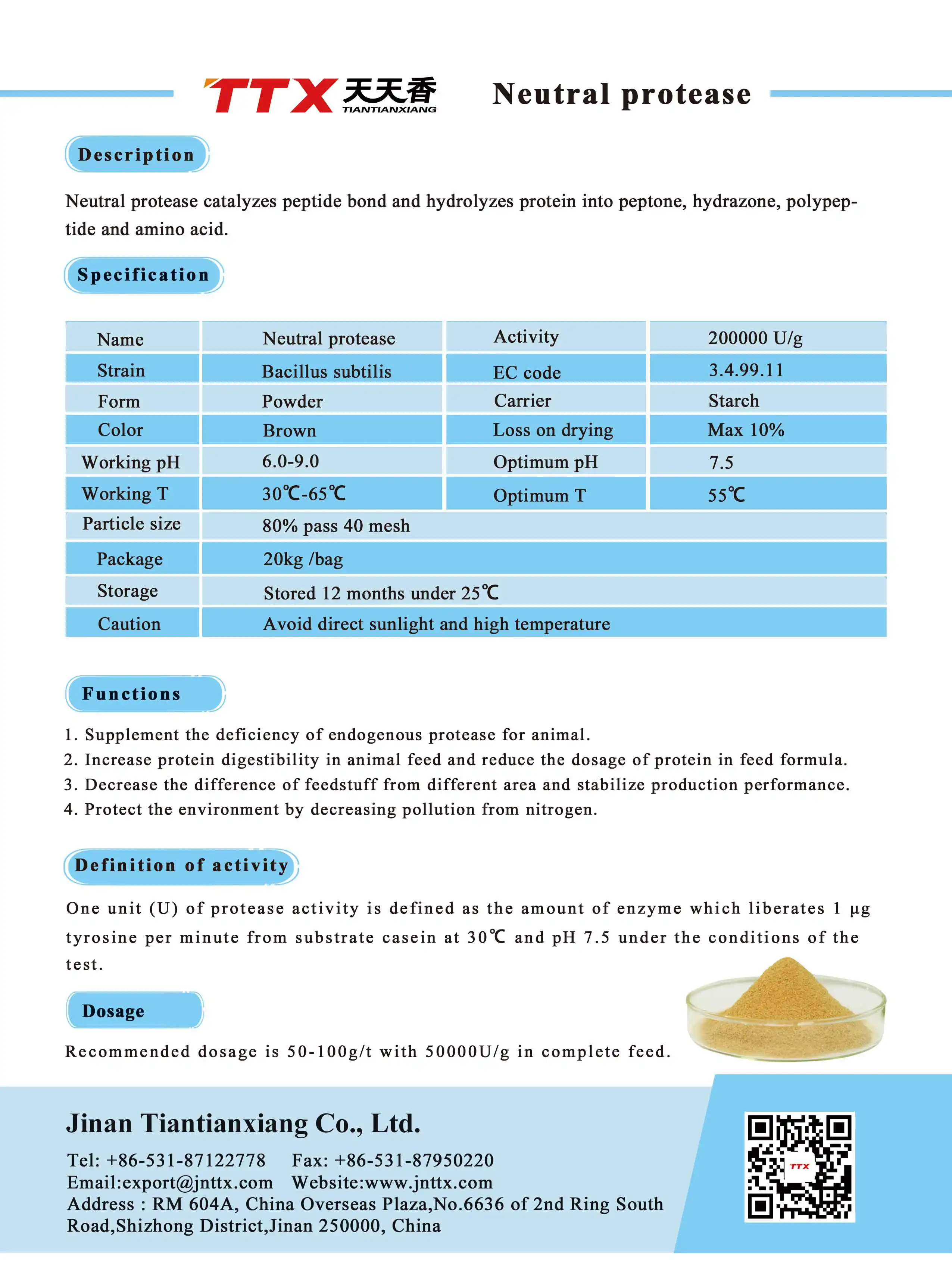 Poultry Feed Enzymes Compound Protease Enzyme For Animal Feed - Buy ...