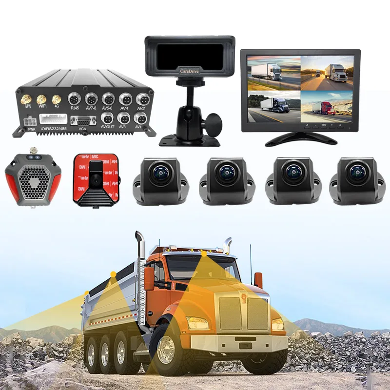 4g Wifi Mdvr Camera Dsm Fcw Ldw Adas Bsd Driver Monitoring Accident Car ...