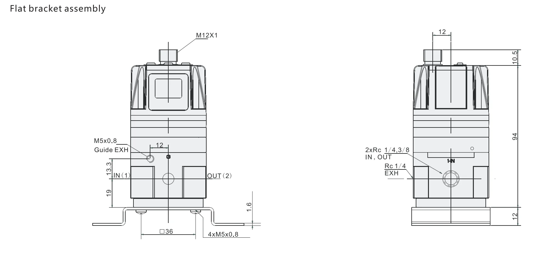 ITV1000 ITV2000 ITV3000 Electric E/P Regulator Pneumatic Regulator ...