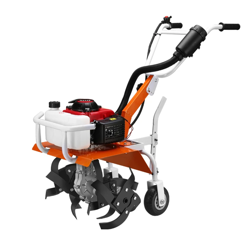 four stroke soil earth rotary tiller agriculture mini cultivator ...