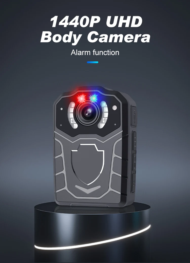 Mini 1440P HD Body Worn Cameras for Security Guard IP66 Waterproof 2.0 ...