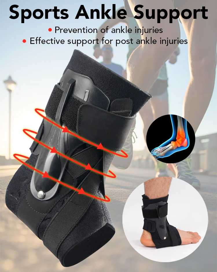 Right Left Ankle Stabilizing Orthosis Guard Plantar Fasciitis Night Splint Foot Drop Brace - Buy ...