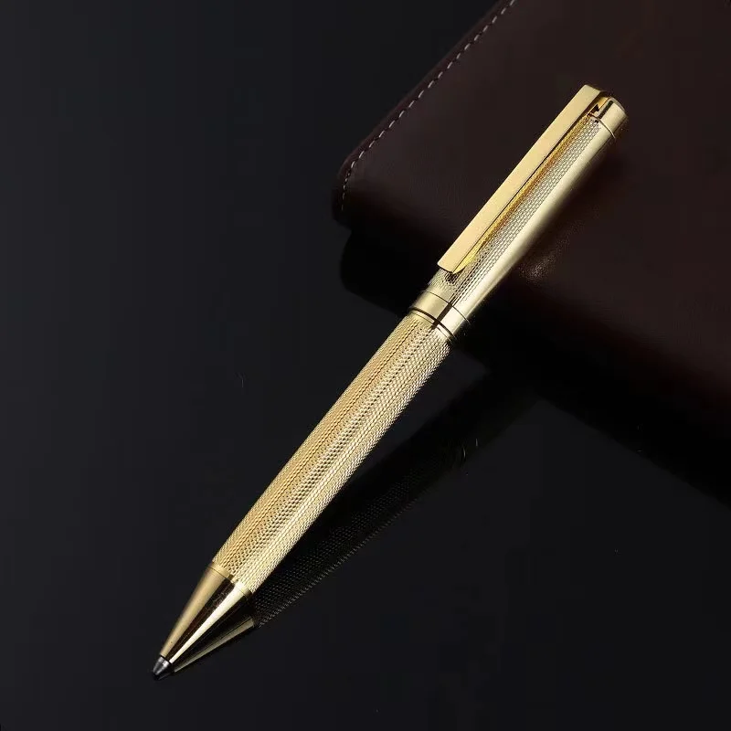 Gold Pen With Customized Logo Heavy Weight Luxury Metal Ball Pen - Buy ...