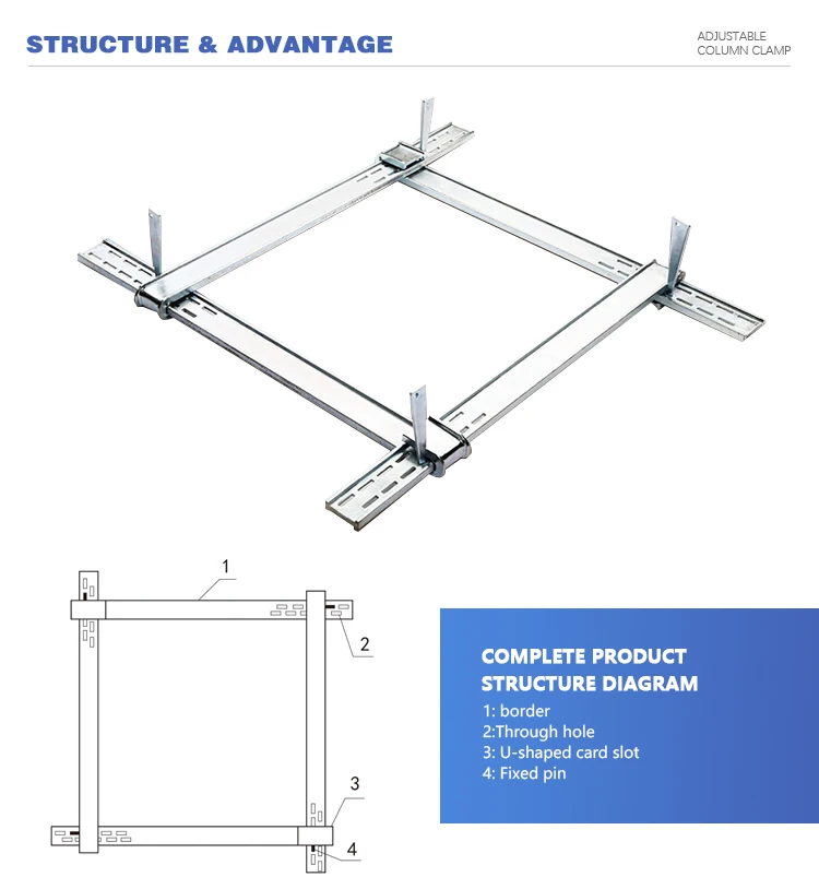 Zhenxiang Square Column Buckle - Fast & Durable Formwork