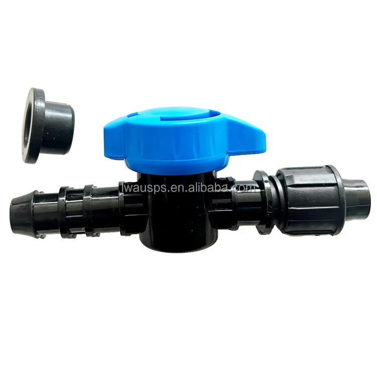 Farm Garden Irrigation System 16mm Mini Valve Micro Offtake Valve ...