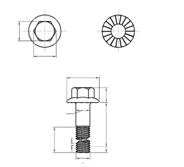 DIN931 DIN933 Metric Galvanized Hex Bolt Stainless Steel Hex Flange ...