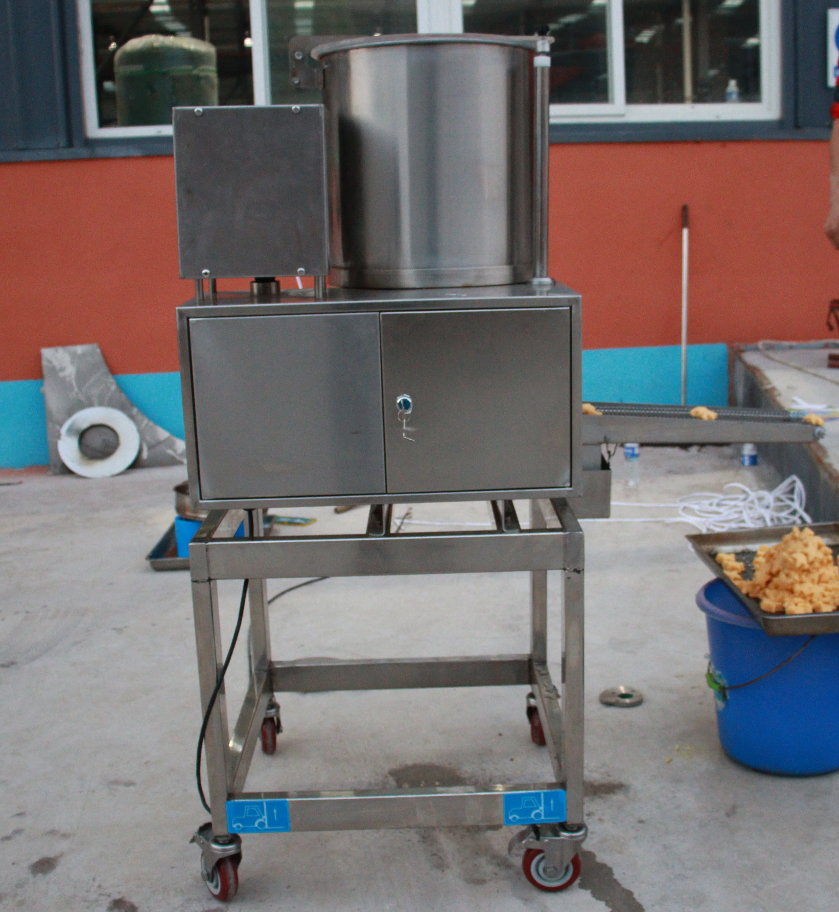 Commercial Automatic Hamburger Patty Chicken Nuggets Forming Machines ...