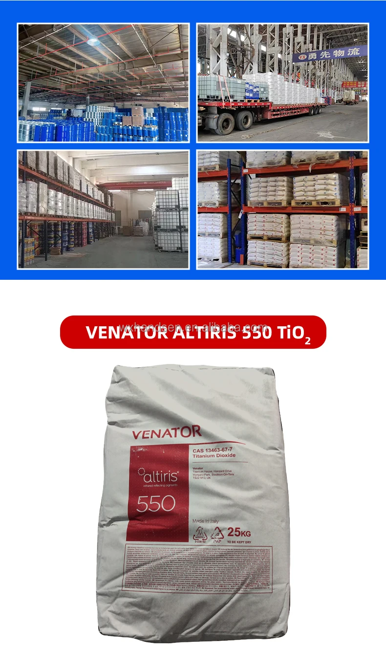 Huntsman VENATOR ALTIRIS 550 Infrared Reflecting Pigments Titanium Dioxide