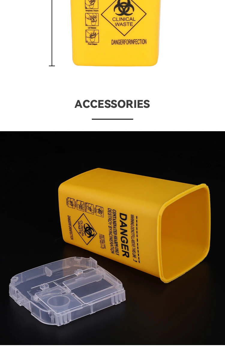 Medical Waste Container Sharps Container 1l-25l Biohazard Needle ...