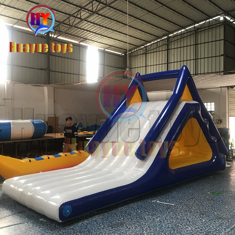 Commercial Inflatable Iceberg Inflatable Water Slide for Floating Water ...