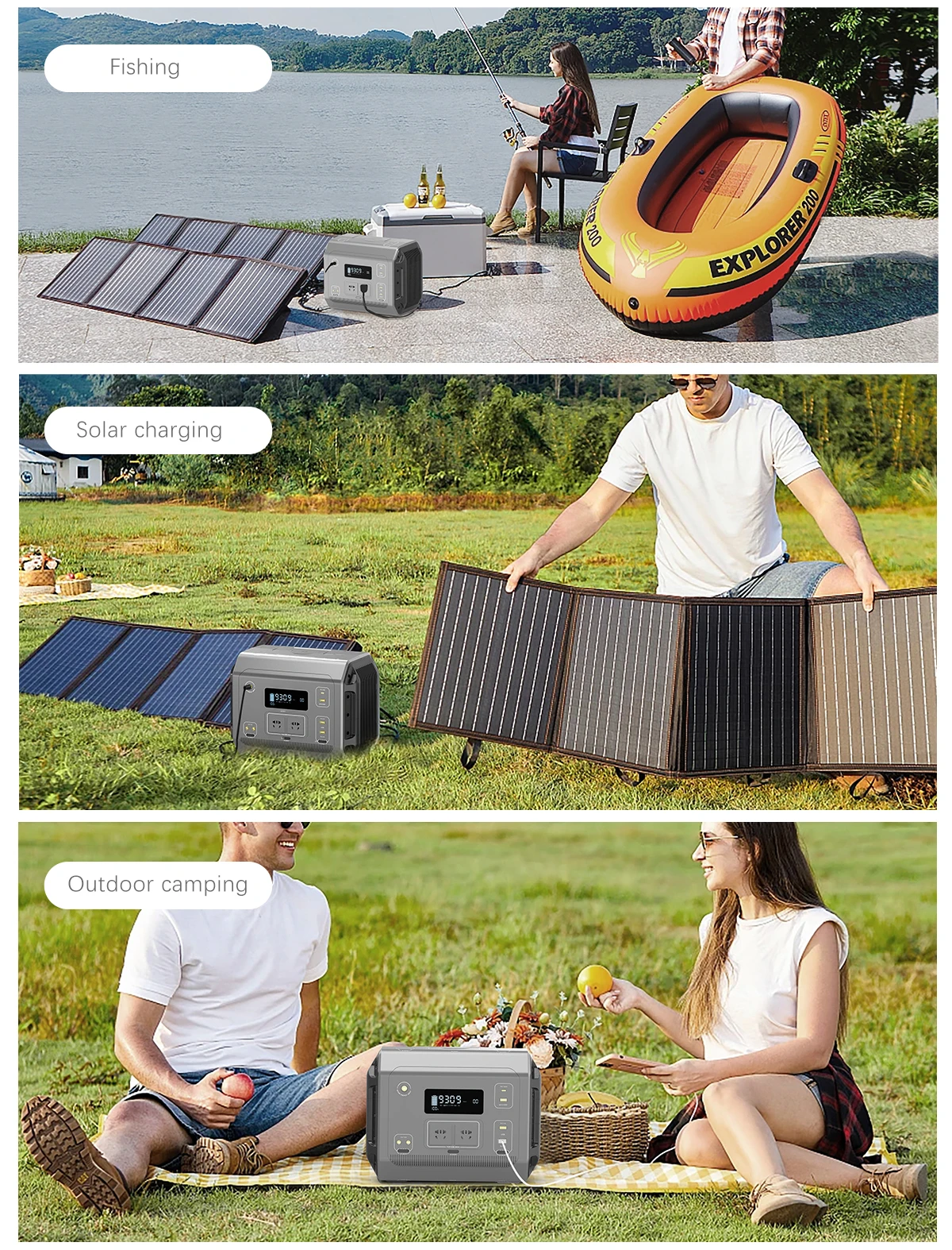 2400w Portable Power Station Lifepo4 Battery Portable Power Station Solar Generator - Buy Super ...