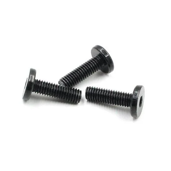 Ultra Low Profile Screw M3 M4 M5 M6 M8 Ss Stainless Steel Black Oxide ...