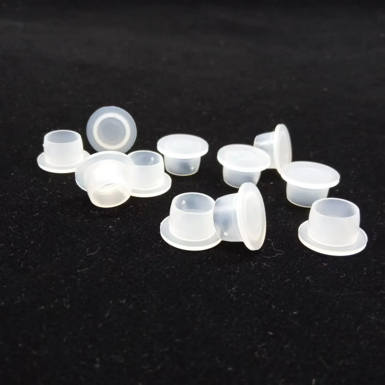 Customized Clear Plastic 12.9mm Concave Inner Sealing Plugs for ...