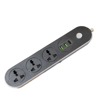 Multi-hole Power Socket Usb And Type-c Ports 4 Outlets Home Extension ...