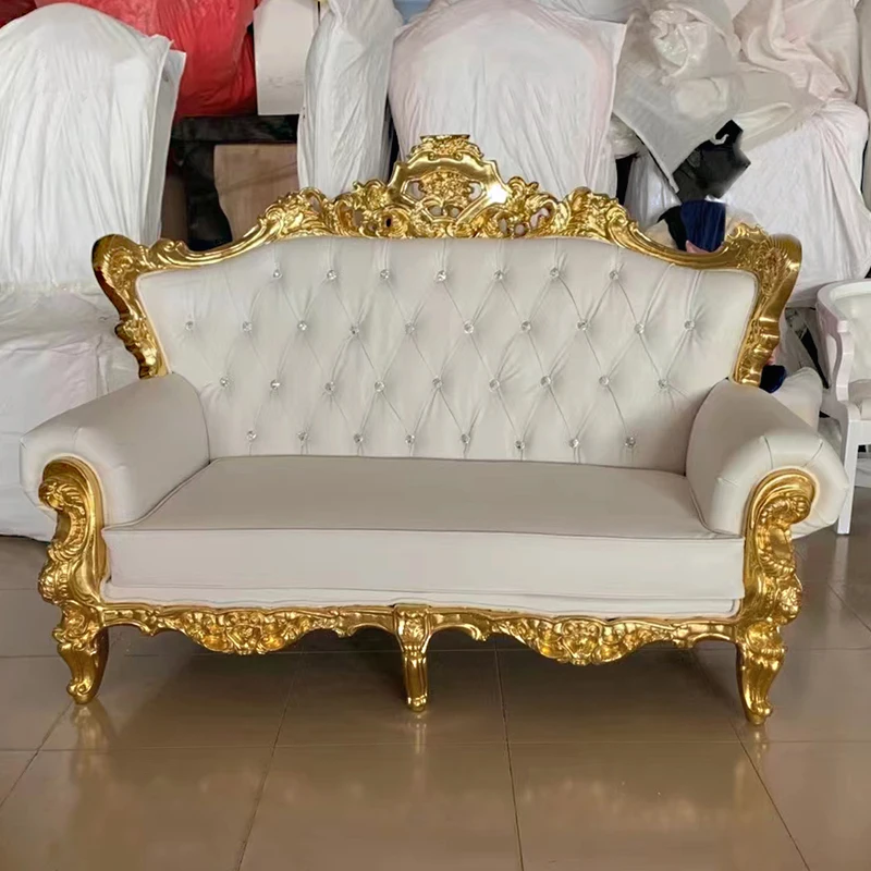 High Standard King And Queen Chairs Throne Sofa Royal Sofa Luxury ...