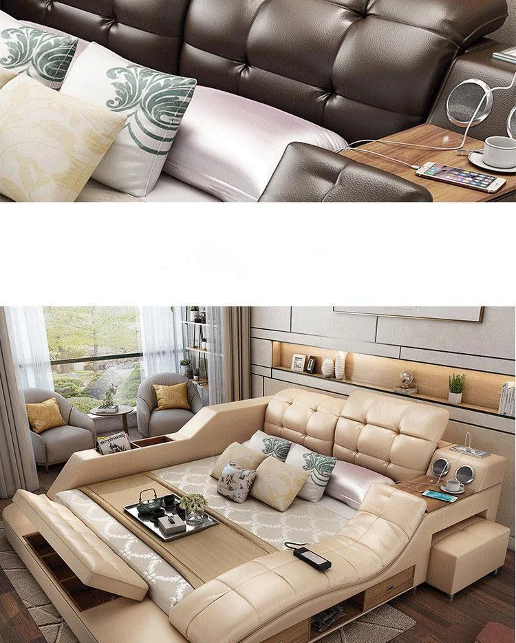 Smart Bed Table - Multi Functional King Size Bed Frame