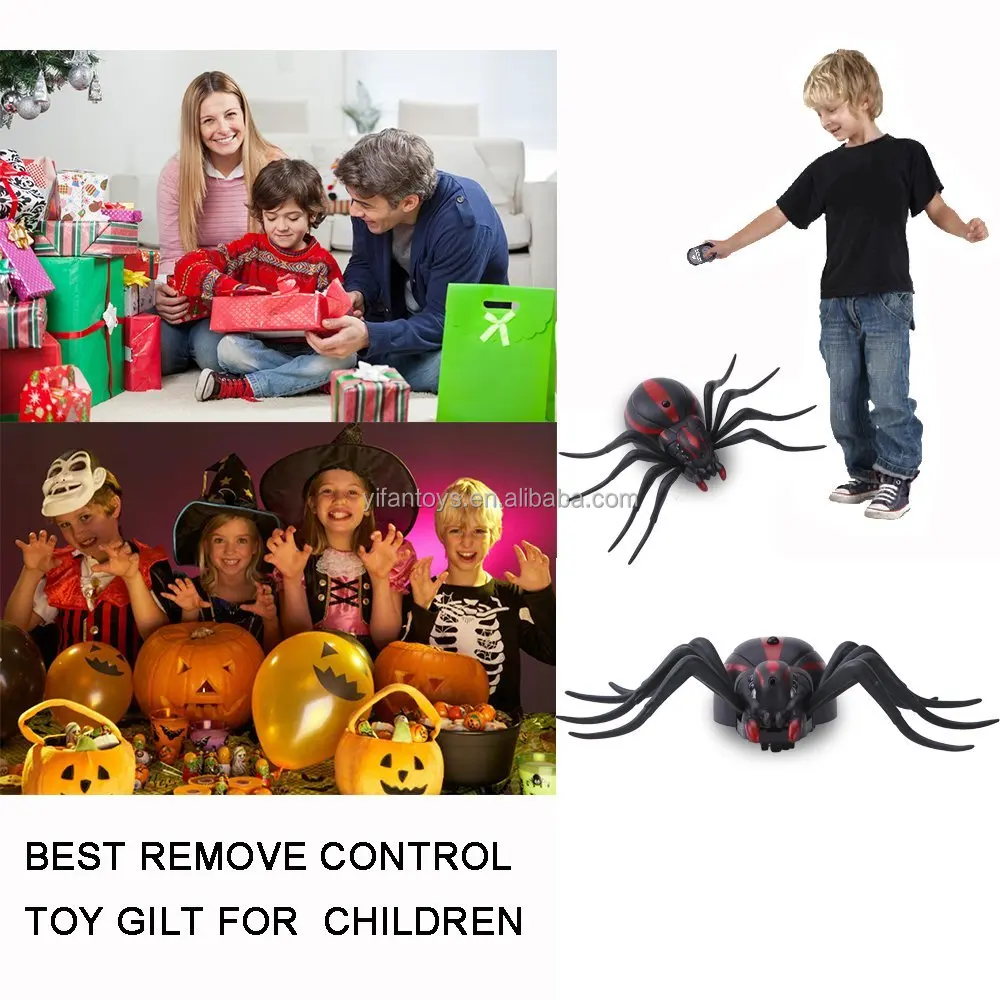 Scare the Spiders Away with Our Remote Control Spider Toy
