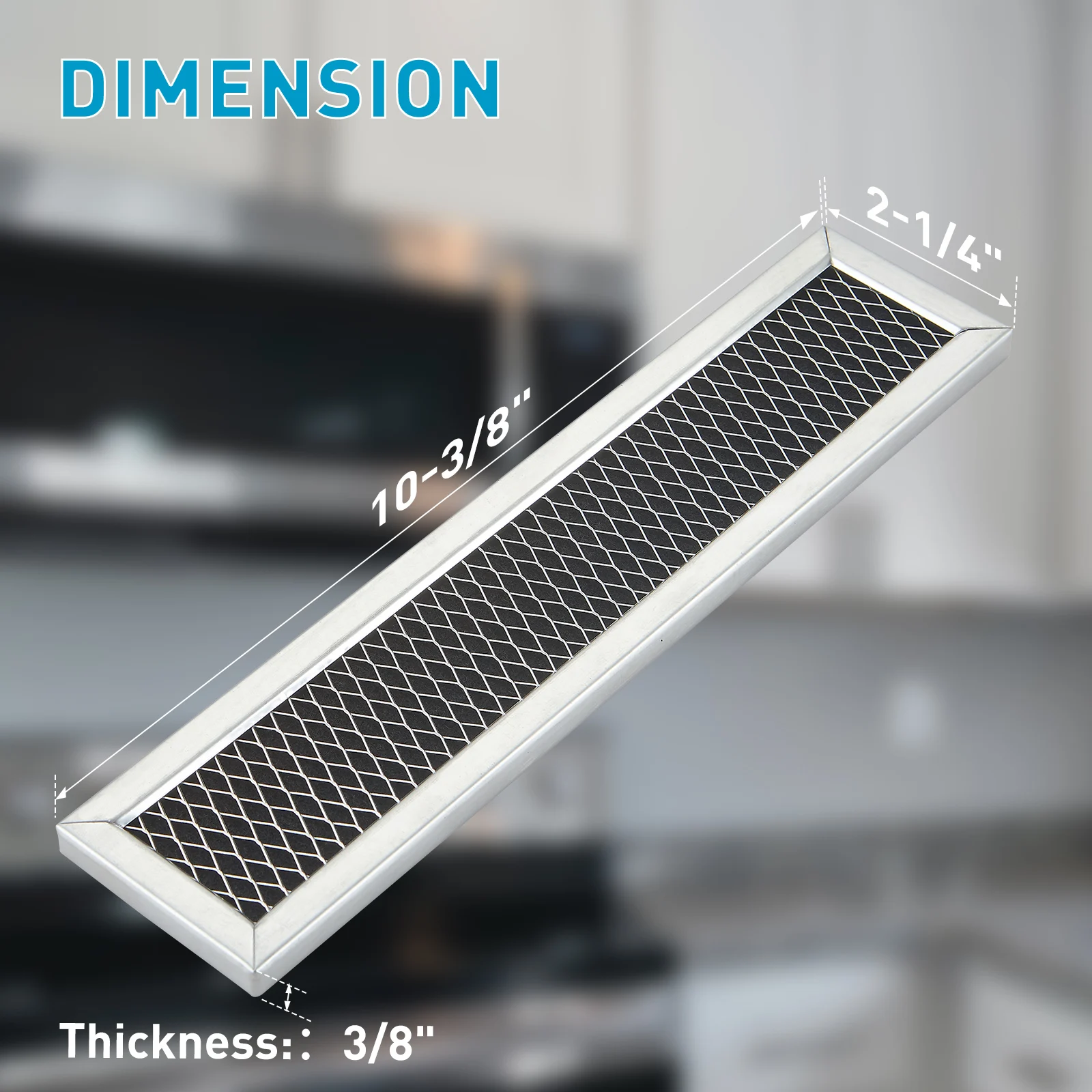 Microwave Recirculating Charcoal Filter - Real Activated Carbon Filter ...