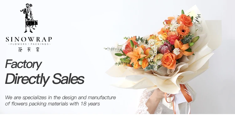 Free Sample Waterproof Paper for Flower Packing - Link/ideal World