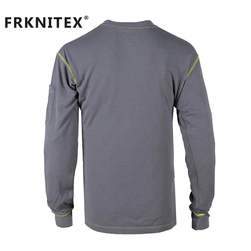 Fr Knit Customized Fire Retard Safety Fireproof Frc Flame Resist Fire ...
