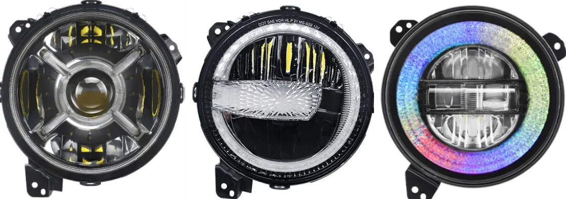Ece Motorcycle Headlight E24 Mark 60w Motorcycle Led Headlights For Bmw ...