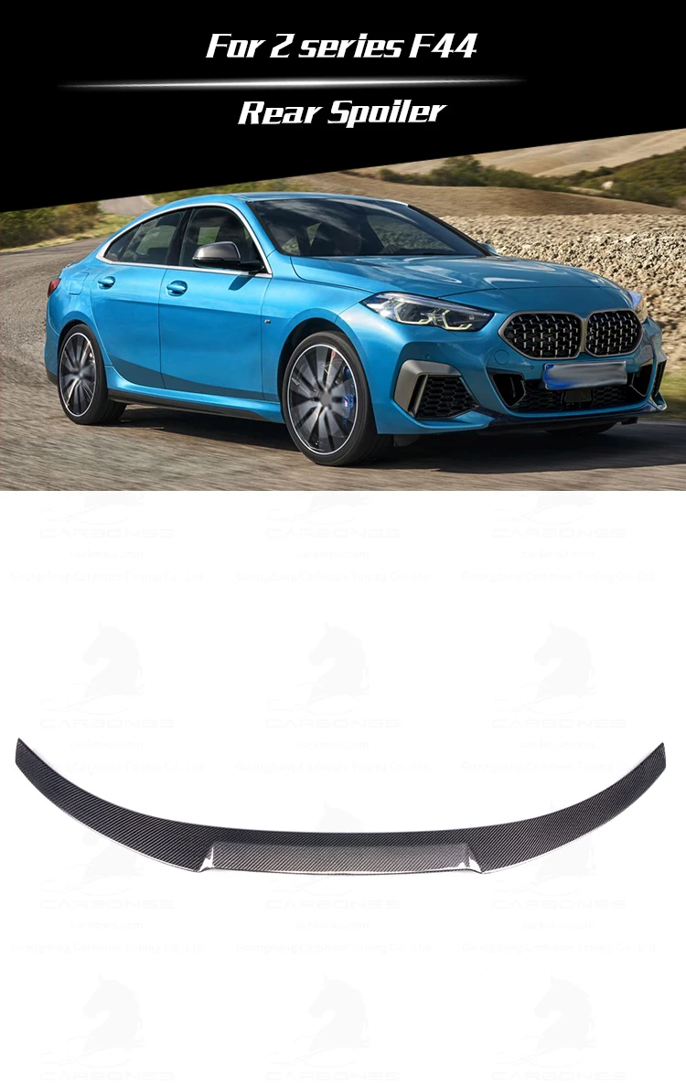 Auto Carbon Fiber V Style Rear Wing Spoiler for BMW 2 Series F44 2020 ...