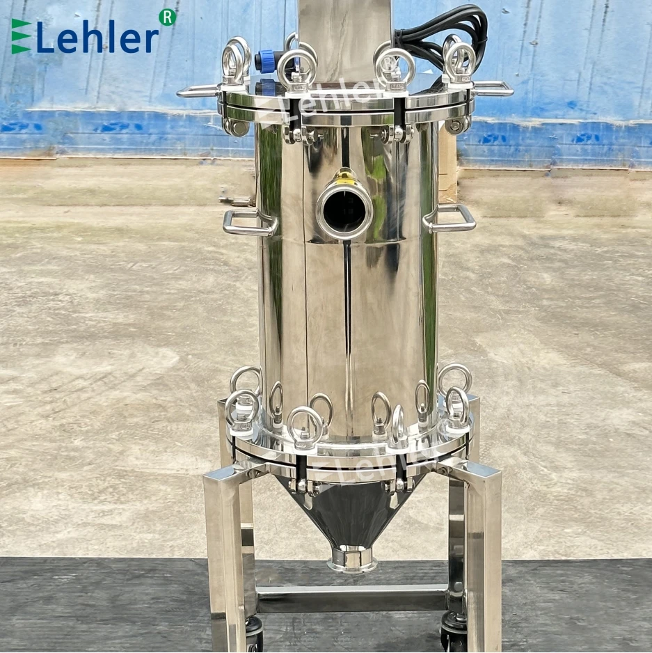 Lithium Battery Slurry Filtration Stainless Steel 304 Automatic Self ...