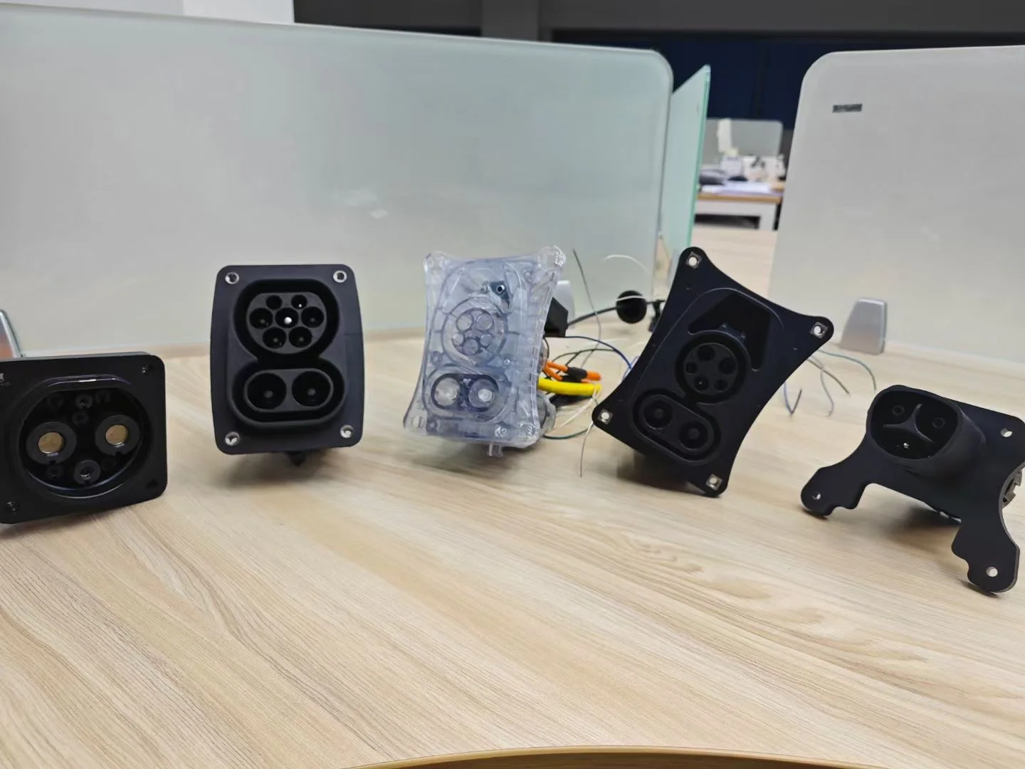 NACS AC DC Tesla EV Charging Connectors 125A 200A 250A 300A Socket ...