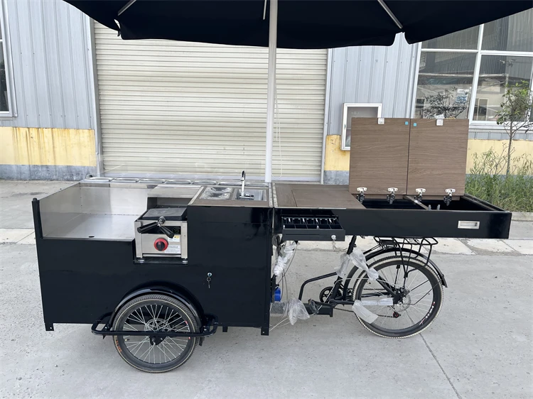 Customized Food Vending Cart Trikes - Durable & Versatile
