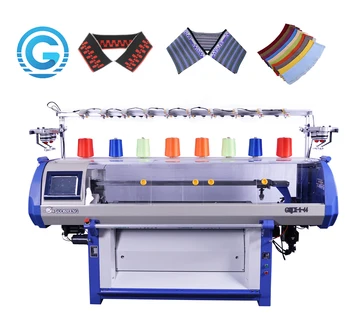 Computerized Automatic Rib Collar Cuffs Flat Knitting Machine - Buy ...