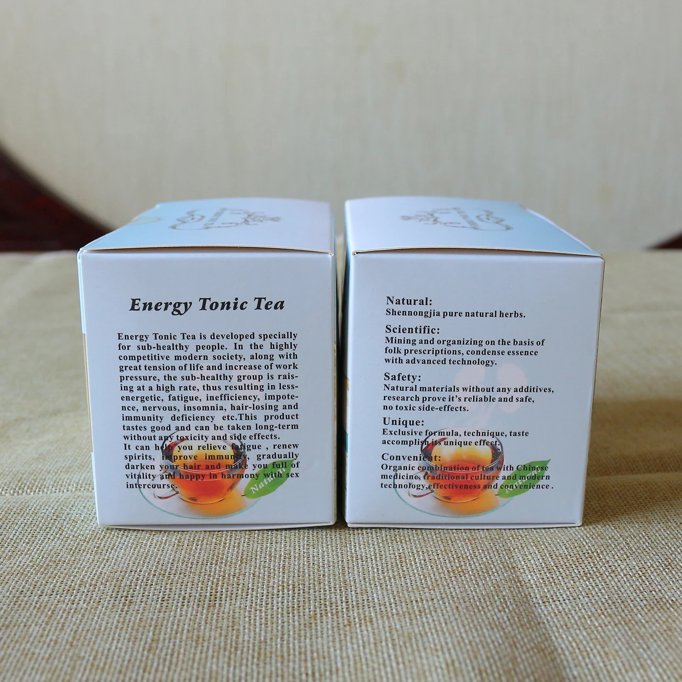 Energy Tonic Tea Herbal Fertility Organic Winstown Custom Private Label