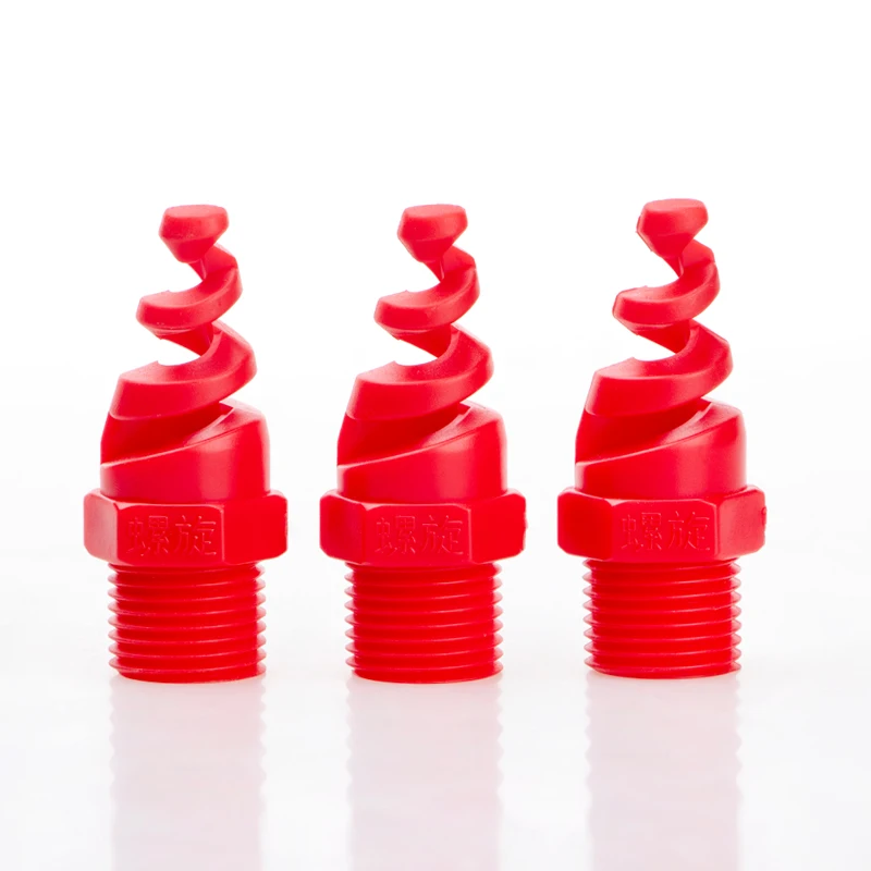 Factory-Spot Plastic PP Spiral Nozzle Power Supply Solid Cone Cleaning Equipment Part for ...