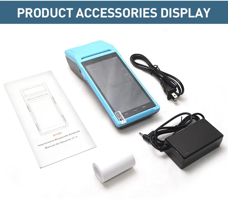 Smart Cashier Machine - Handheld POS Device with Printer