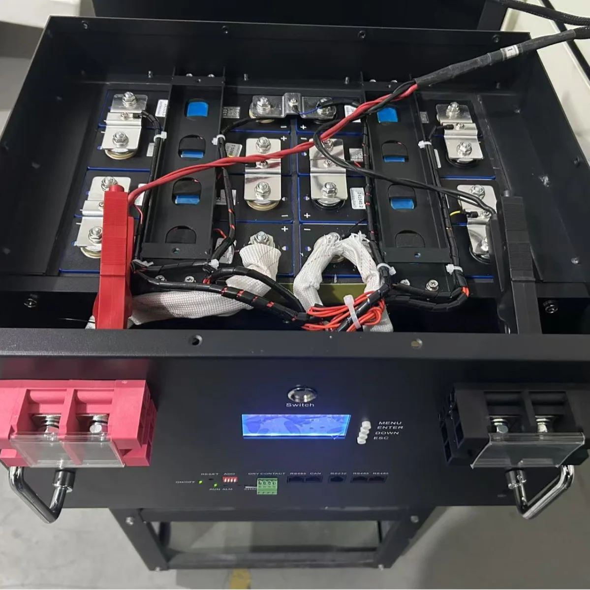 5.12KWH Rack-mounted Stackable All-In-One Industrial Home Solar Photovoltaic IP65 CAN 51.2V ...