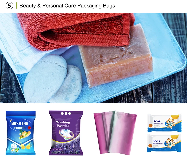 Custom Printed Serrated Edges Back Side Sealing Plastic Food Sachet ...