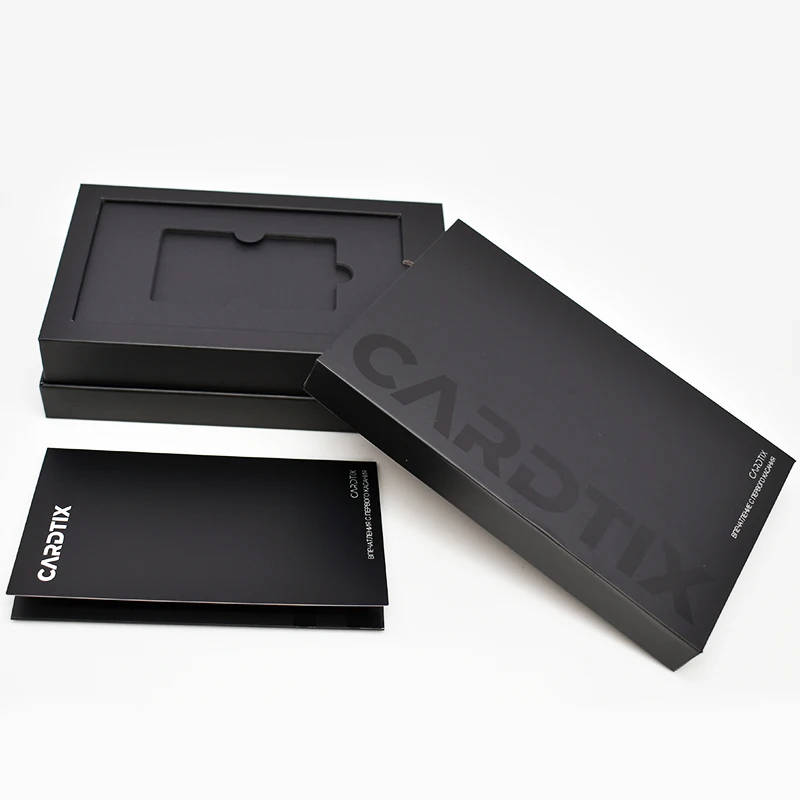 Customized Smart NFC Paper Packaging Box Luxury Style Custom Credit ...