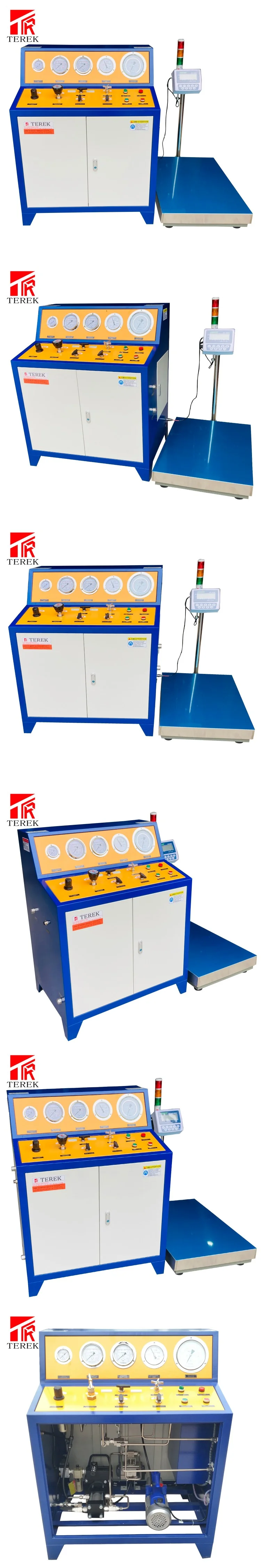 FM200 Fire Extinguisher Gas Cylinder Automatic Weight Control Booster ...