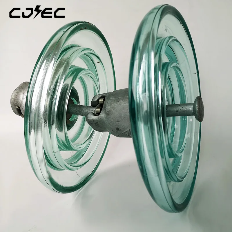 High Quality CTV254 Glass Insulator U70b/127 for Power Transmission