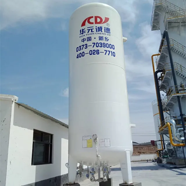 5kl Cryogenic Pressure Vessel Liquid Oxygen Storage Tank Cryogenic Gas ...