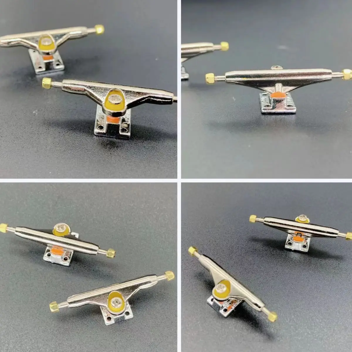 34mm Fingerboard Trucks - Single Axle for Skateboarders