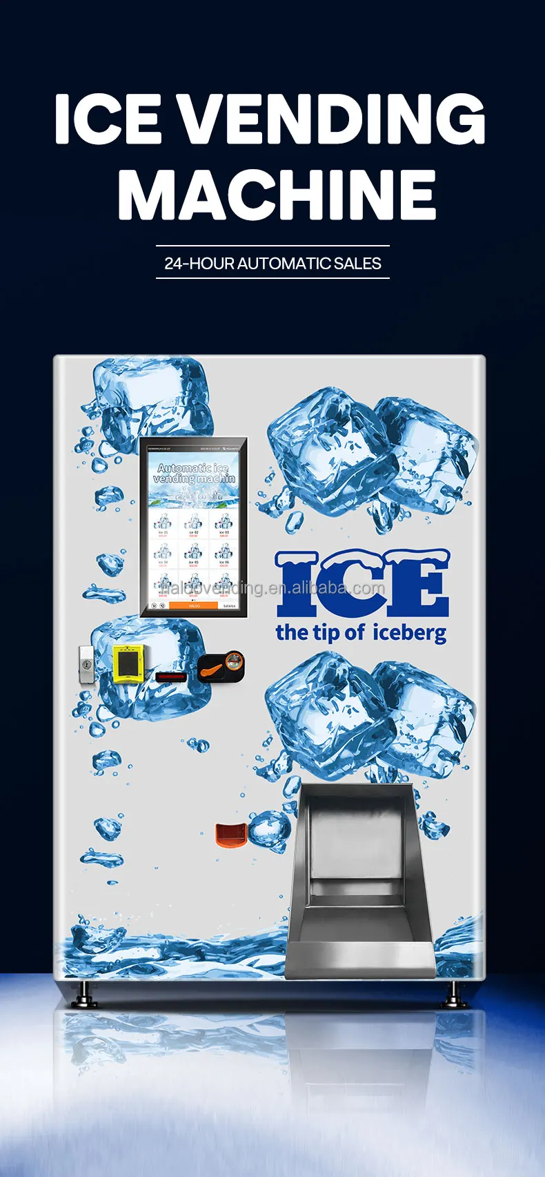 Haloo Vending Machine Supplier - Outdoor Ice Vending Solutions