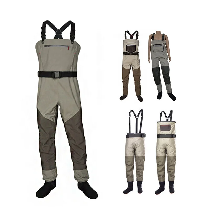 Superiorfishing Wader Suit Waterproof Breathable Fishing Wader Neoprene ...