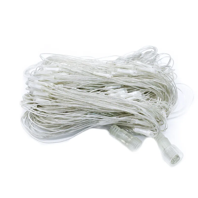 Outdoor Christmas Waterfall 3*3m Led Net Mesh Fairy String Decorative ...