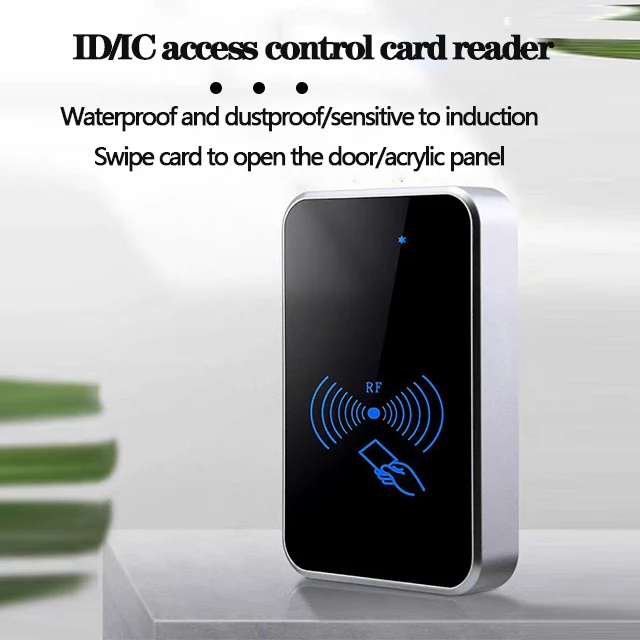 Supports Indoor and Outdoor Card Reader Access Control Machine IC/ID ...