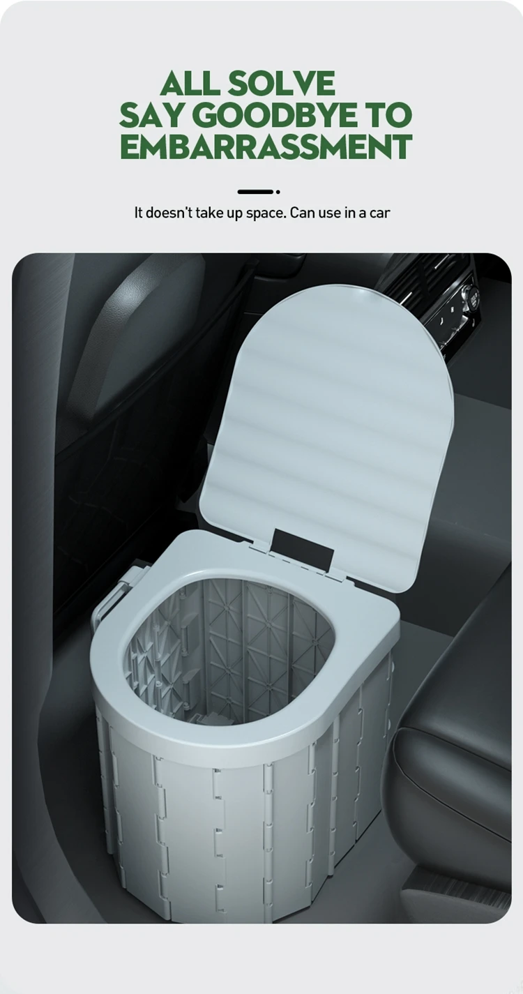 Lid Caravan Plastic Camp Toilet Portable For Car And Camping Plastic ...