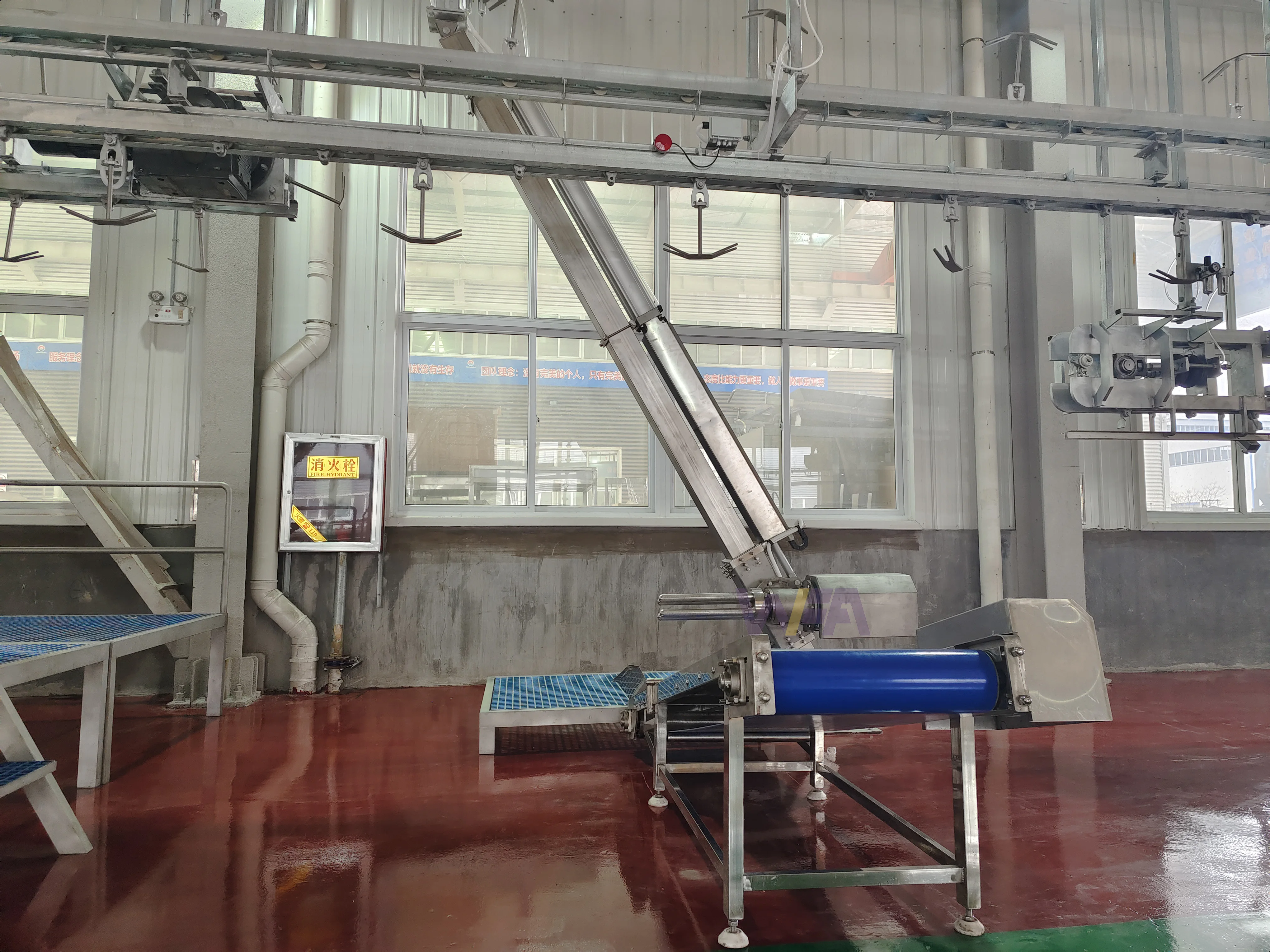 Professional Sheep Slaughterhouse Sheep Goat Skinning Machine For Halal ...