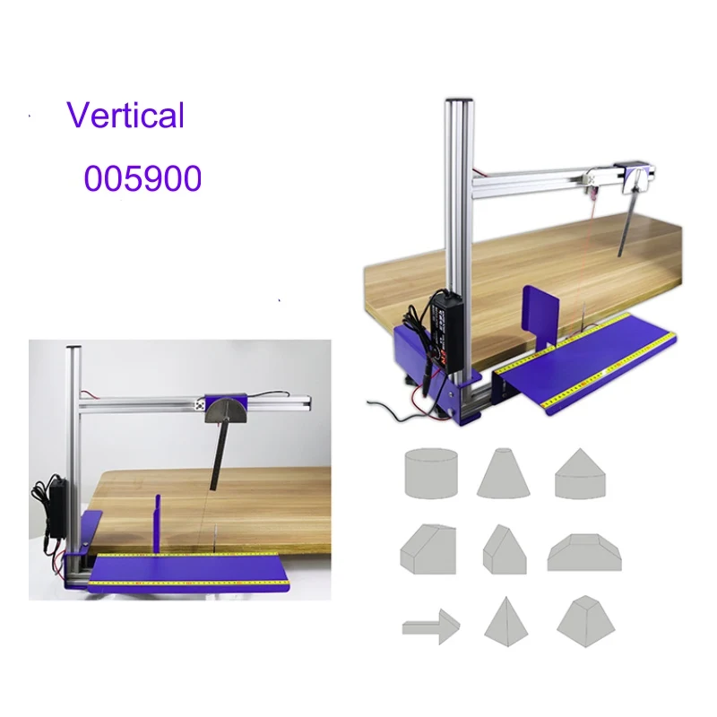 Vertical Hot Wire Foam Cutter Desktop Foam Cutter Table Edge and Table ...