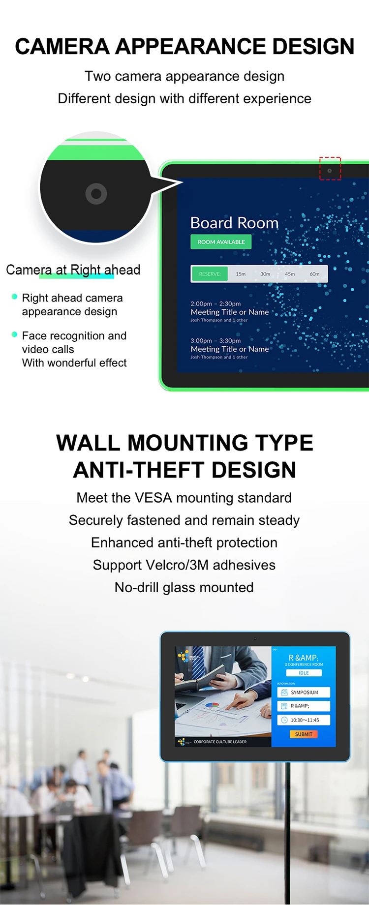 Wall Mounted Touch Screen Kiosks - Smart Home Solutions