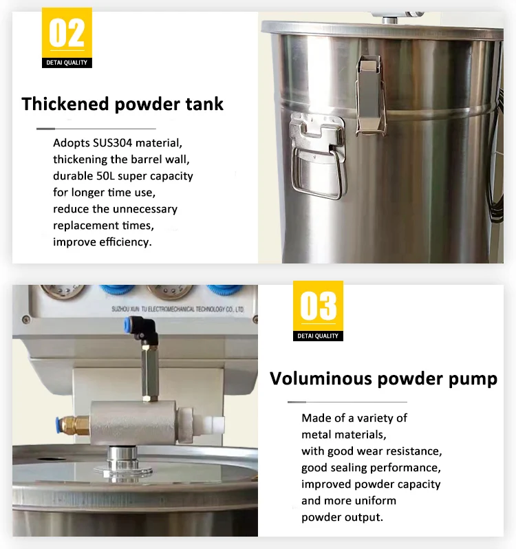 Electrostatic Powder Coating Gun Paint Coating Spray Equipment For ...