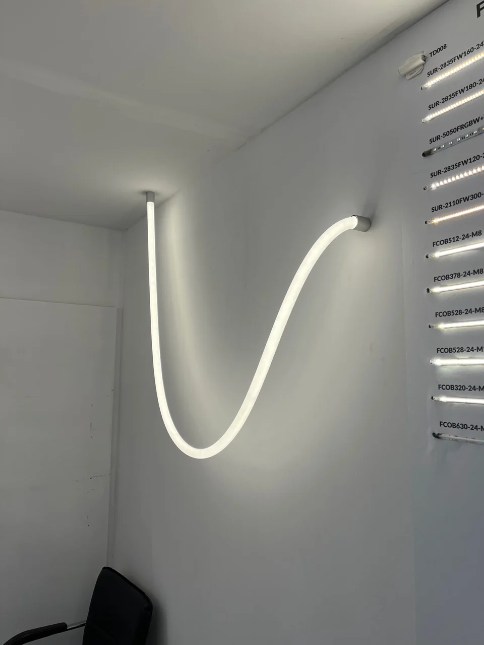 Flexible 360 Degree Neon LED Strip Lights - Waterproof Silicone, 12V ...